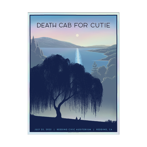 Redding, CA 7/25/25 Poster - Death Cab for Cutie